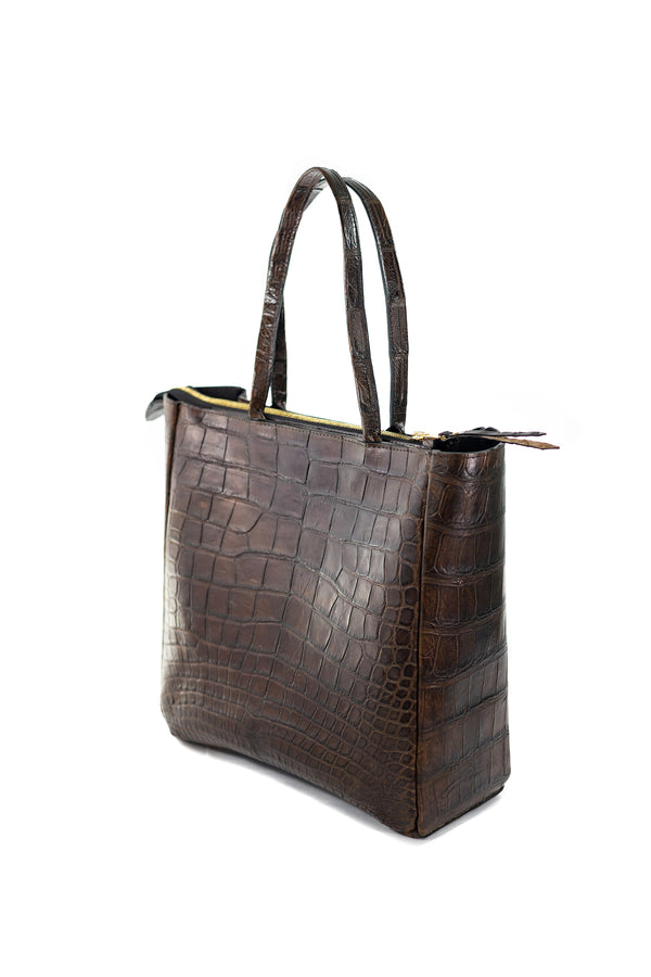 Bull & Briar Full Alligator Bag - Bull and Briar Leather LLC
