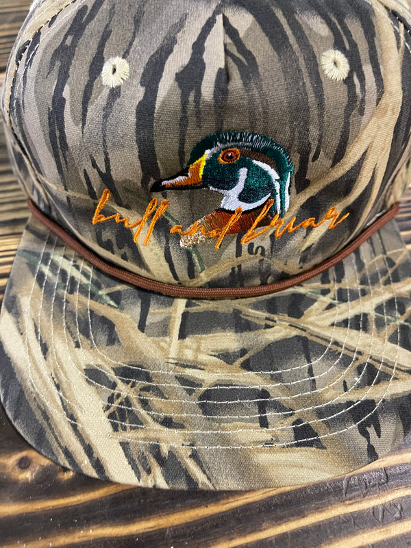 Bull and Briar Embroidered Wood Duck Hat - Bull and Briar Leather LLC
