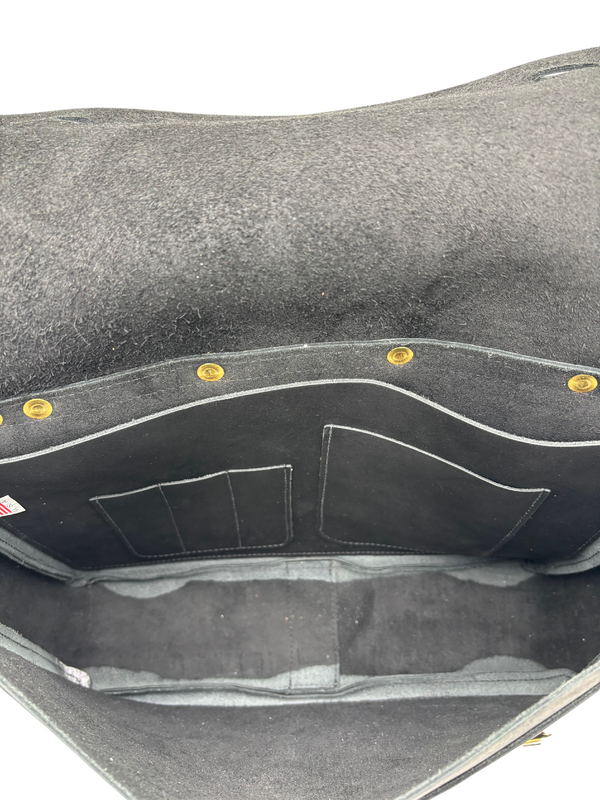 Bull & Briar The "Nolan" Messenger Bag - Bull and Briar Leather LLC