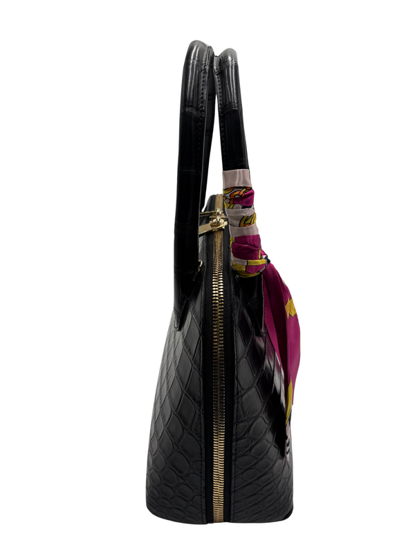 Bull & Briar-The "Nora" in Genuine Alligator - Bull and Briar Leather LLC