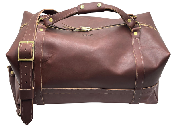 Bull & Briar The "Atticus" Leather Duffle Bag - Bull and Briar Leather LLC